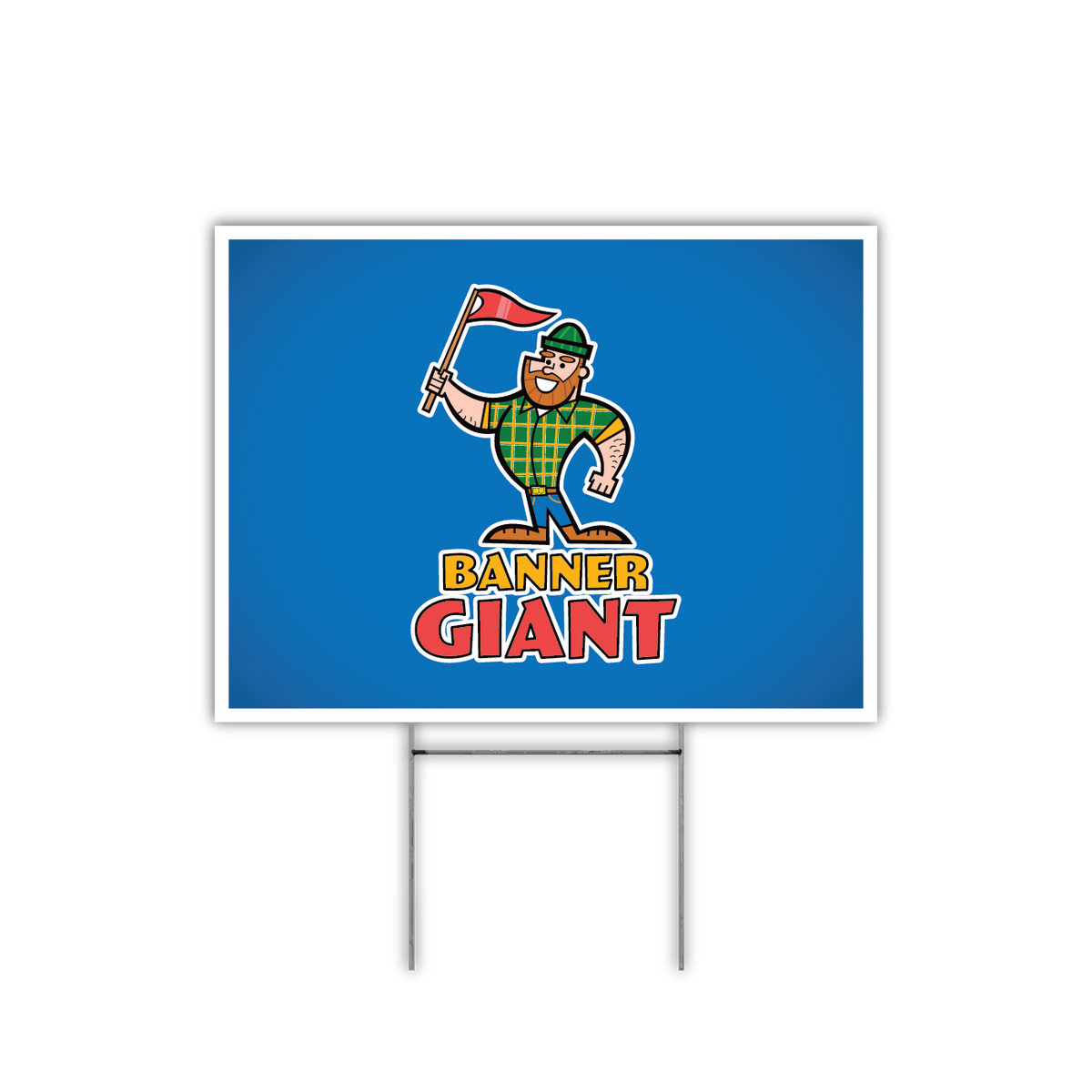 18x24 Yard Signs | Coroplast w/ Free Stakes & Free Shipping – Banner Giant