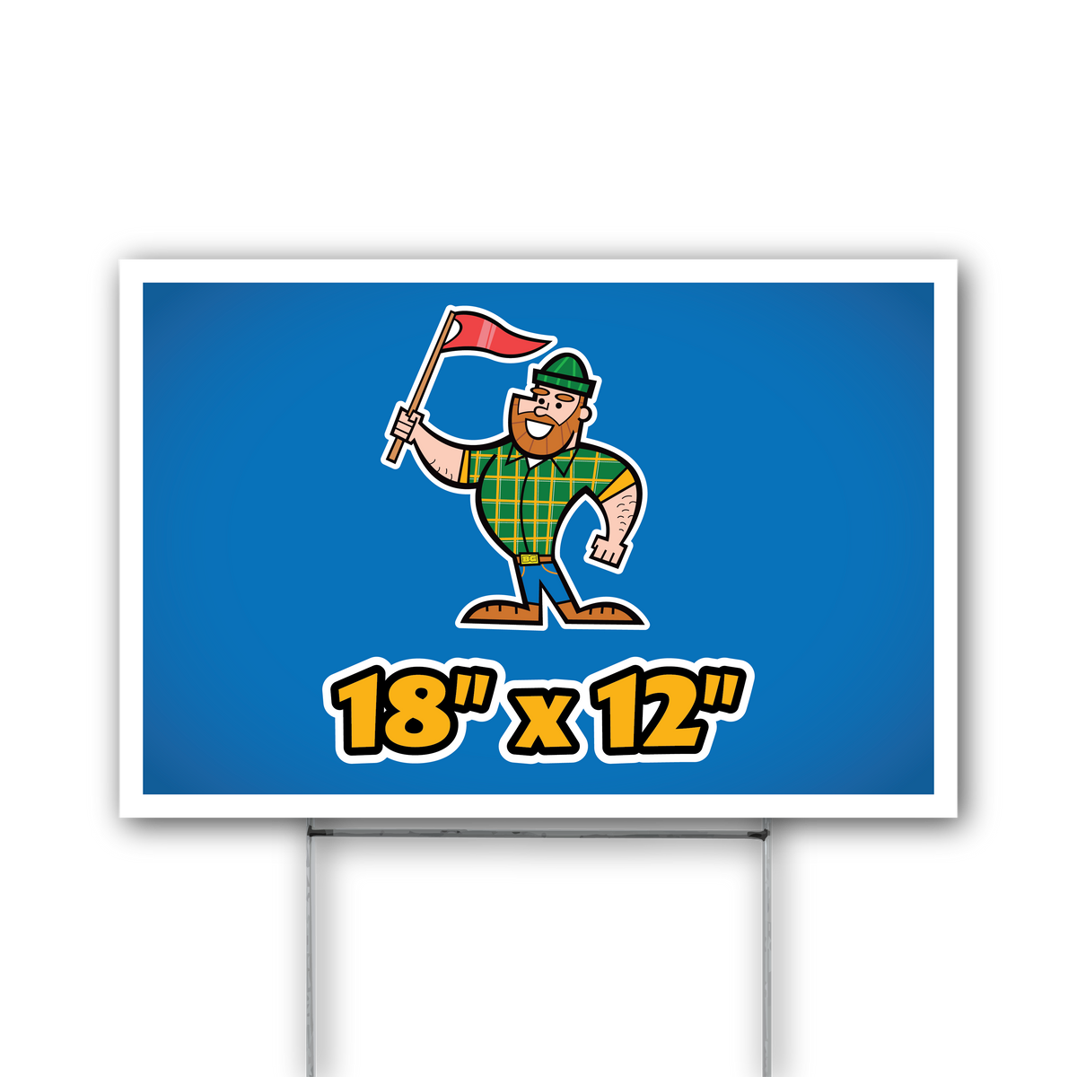 Custom Stock Coroplast Signs – Single or Double Sided | FREE SHIPPING ...