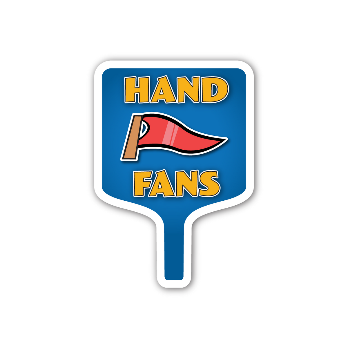 Custom Square Hand Fan | Personalized Design – Banner Giant