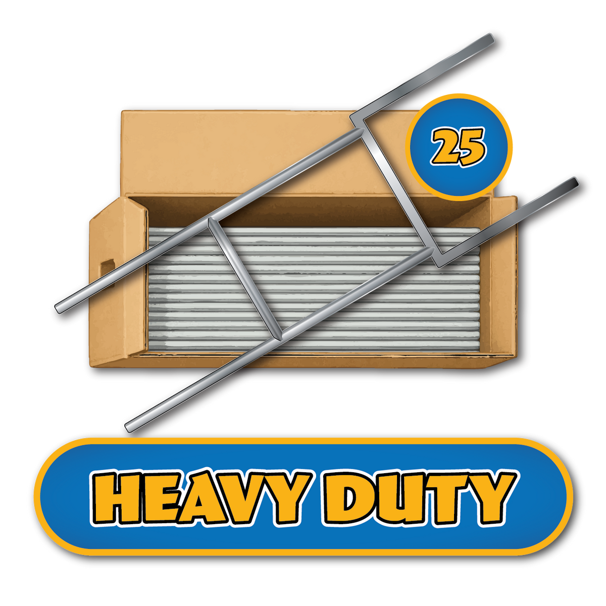 Heavy Duty Step Stakes – Sturdy Sign Holders | FREE SHIPPING – Banner Giant